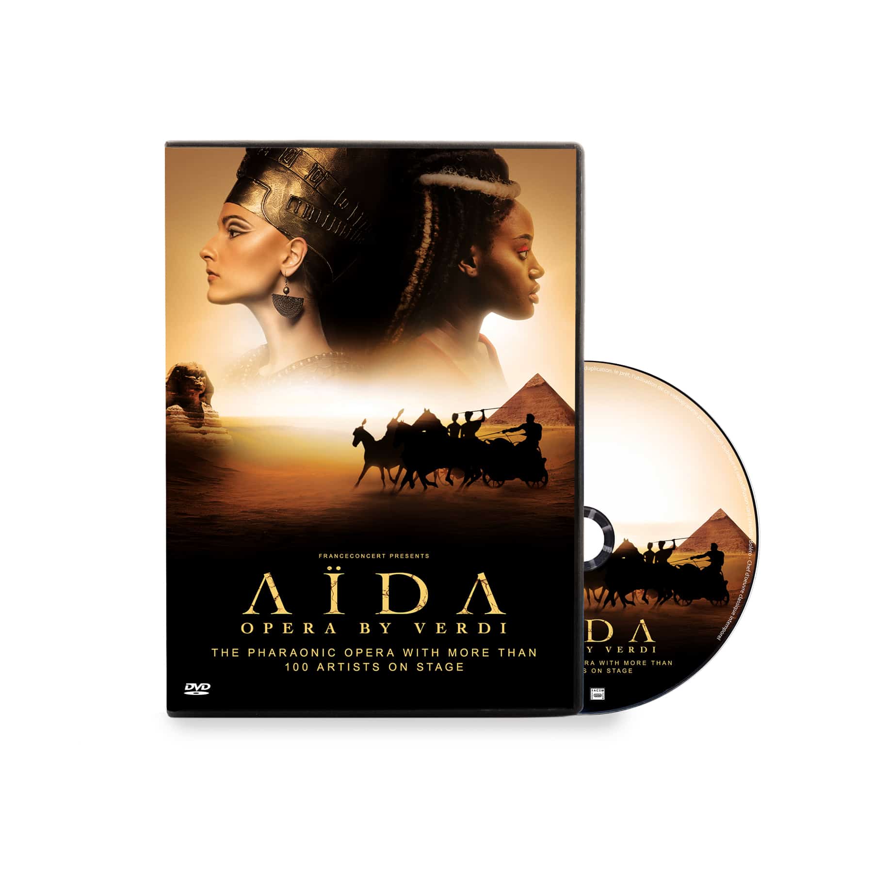 DVD Aïda - Saison 2021/2022 - Version anglaise - Boutique FranceConcert